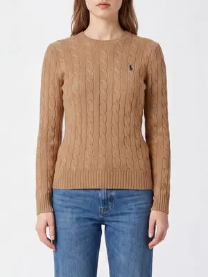 Polo Ralph Lauren Polo Ralph Lauren Cable Knit Crewneck Sweater Beige