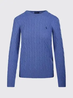 Polo Ralph Lauren Cable Knit Crewneck Sweater - Blue