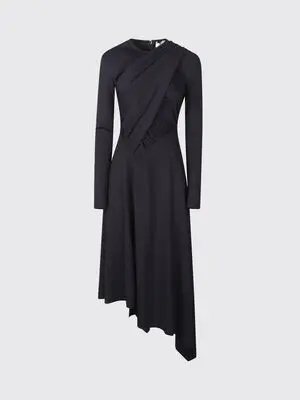 Victoria Beckham Asymmetrical Draped Dress
