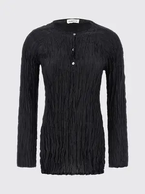 PAROSH Textured Button-up Shirt