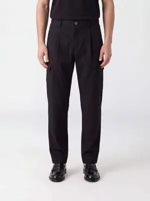Herno Technical Fabric Cargo Trousers - Black