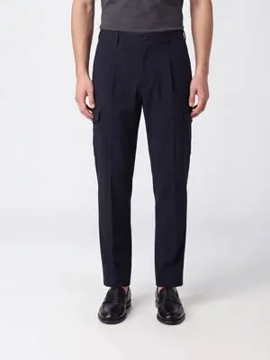 Herno Technical Fabric Cargo Trousers - Navy