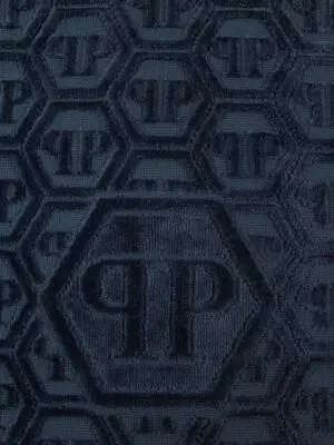 Philipp Plein Bath And Beach Towels Lifestyle - Grey