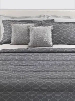 TRUSSARDI Bedcovers And Blankets Lifestyle - Grey
