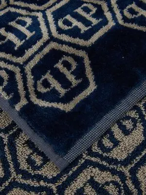 Philipp Plein Bath And Beach Towels Lifestyle - Blue