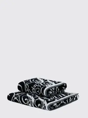 Philipp Plein Bath And Beach Towels Lifestyle - Black