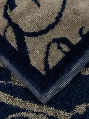 Philipp Plein Bath And Beach Towels Lifestyle - Blue