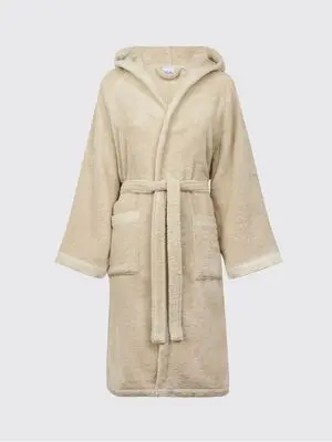 BELLORA Fiocco Hooded Bathrobe In 400 Gsm Cotton Terry - Sand