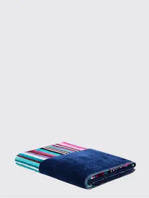 CARRARA Bath And Beach Towels Lifestyle - Blue