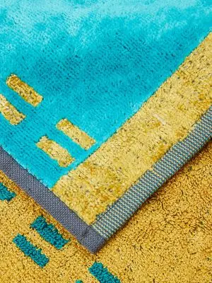 CARRARA Bath And Beach Towels Lifestyle - Blue