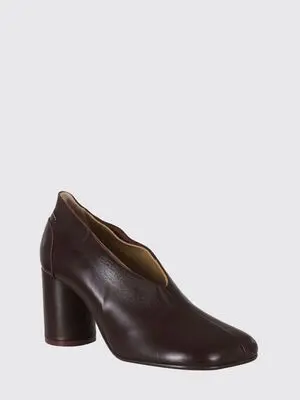 MAISON MARGIELA Leather Cylindrical Heel Pumps - Brown