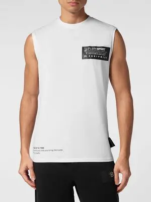 PLEIN SPORT Tank Top - White