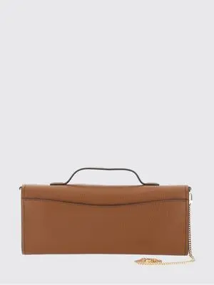 Michael Kors Hamilton Moderne Medium Grained Leather Crossbody Bag - Orange