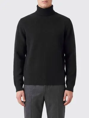 ROBERTO COLLINA Wool And Baby Camel Blend Turtleneck Jumper - Black