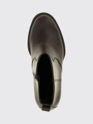 Pinko Clara Leather Platform Ankle Boots