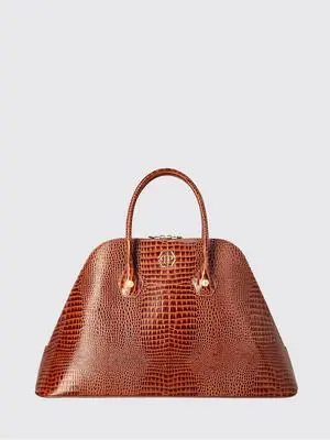 Philipp Plein Crocodile Effect Shoulder Bag - Brown