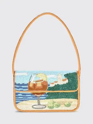 Staud Shoulder Bag - Orange