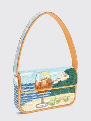 Staud Shoulder Bag - Orange