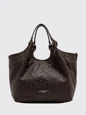 GIANNI CHIARINI Textured Leather Handbag