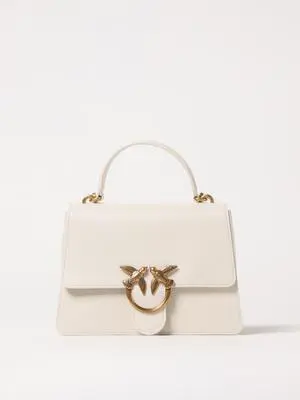 Pinko Top Handle Bag - White