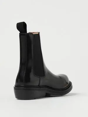 Bottega Veneta Fireman Brushed Leather Ankle Boots