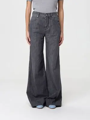 Bottega Veneta Denim Wide-leg Jeans - Charcoal