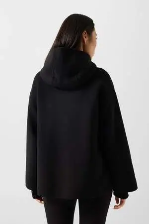 Bogner Trixie Hooded Wool Sweatshirt - Black