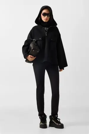 Bogner Trixie Hooded Wool Sweatshirt - Black