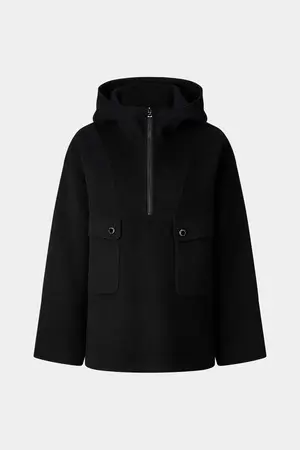 Bogner Trixie Hooded Wool Sweatshirt - Black