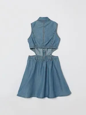 TWINSET Cut Out Lyocell Dress
