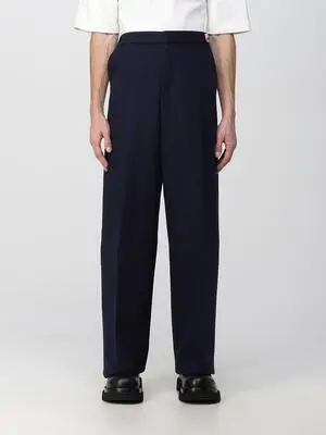 Bottega Veneta Wool Flannel Pants - Blue