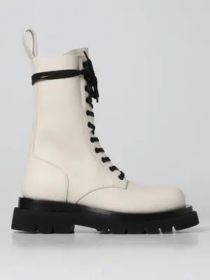 Bottega Veneta Leather Ankle Boots - Butter