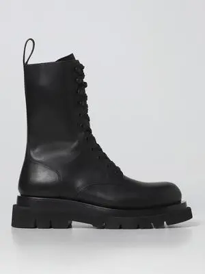 Bottega Veneta Smooth Leather Ankle Boots - Black