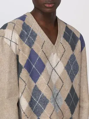 Bottega Veneta Printed Leather Sweater
