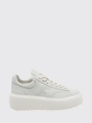 Hogan Nappa Leather Platform Sneakers - White 1