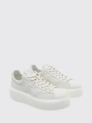 Hogan Nappa Leather Platform Sneakers - White 1