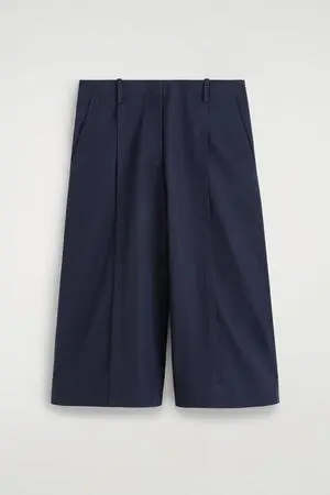 Cos Tailored Cotton-twill Culottes