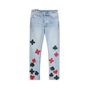 Ksubi Chitch Duke Jeans With Card Motifs