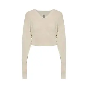 Rick Owens V Neck Cropped Top
