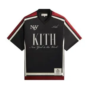 Kith Mesh Leon Jersey - Black