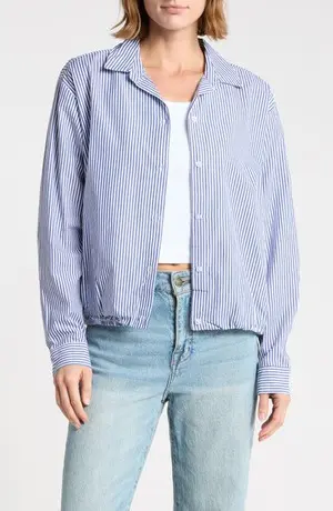 Beachlunchlounge Cropped Shirts For Women