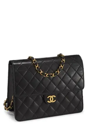Chanel Quilted Lambskin Ex Flap Shoulder Bag
