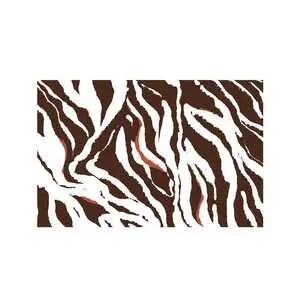 DHARA SHETH, DUBAI Black / White Into The Wild Zebra Animal Print Resort Sarong - Black/white