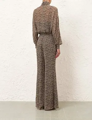 Zimmermann Valiant Blouse Top - Fleur Stamp
