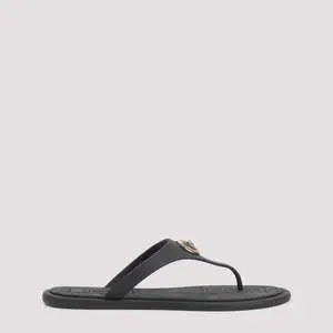 Versace Gomma Slides - Black