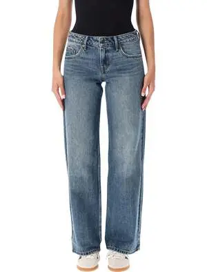 LEVI'S LEVI'S Mid-Rise Relaxed Fit Denim Jeans Mid Blue