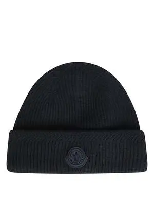 Moncler Mini Knit Hat - Nero