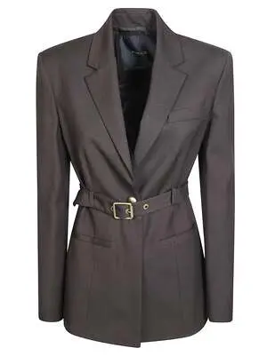Pinko Vitiano Diagonal Jacket - Marrone