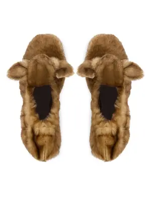 Zimmermann Carousel Ballerina Flats - Chocolate