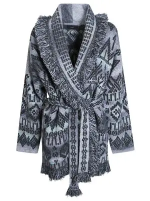 Alanui Time To Shine Cardigan - Grigio